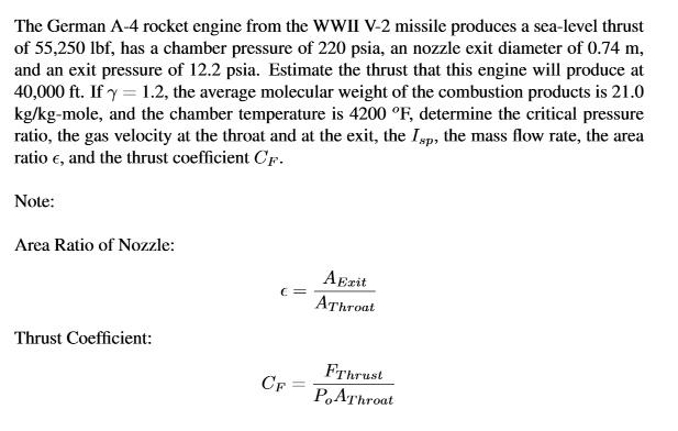The German A-4 rocket engine from the WWII V-2 missile produces a sea ...