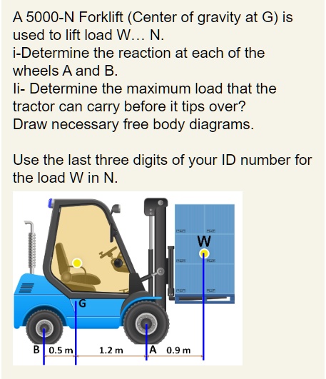 SOLVED: FAST PLZ NOW last three digits IS ID: 397 A 5000-N Forklift ...