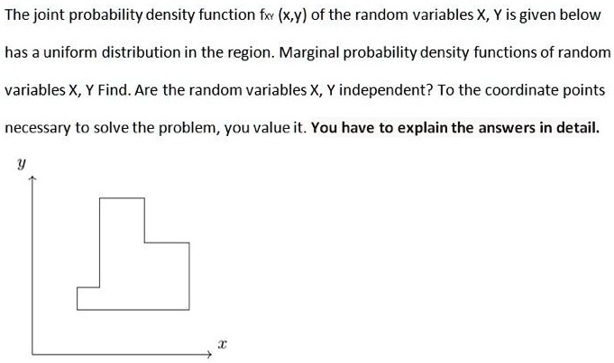 SOLVED:The joint probability density function fxr (x,Y) of the random ...