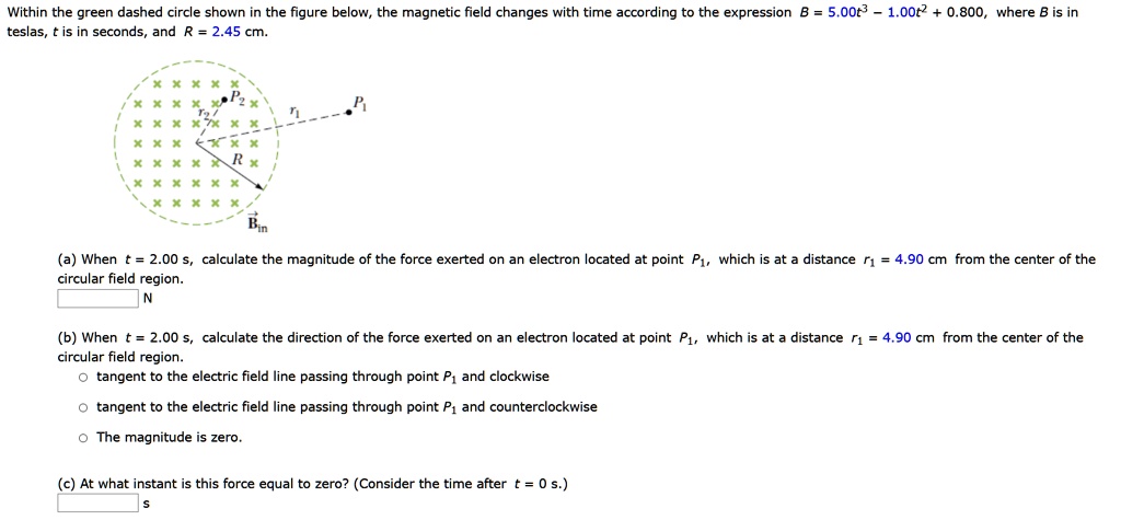 SOLVED: Within the green dashed circle shown in the figure below, the ...