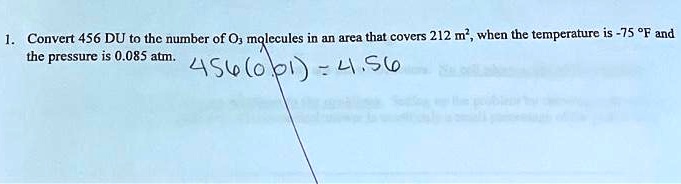 SOLVED: the pressure is 2.5 atm. 2. The formula for calculating the ...
