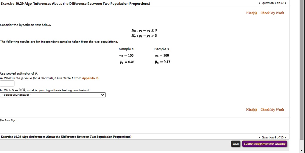 SOLVED: Exercise 10.29 Algorithm (Inferences About the Difference ...