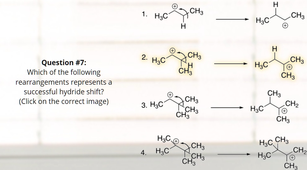 ch3 h3c cha hac h h 2 hc question 7 cha h ch3 h3c which of the following rearrangements ...