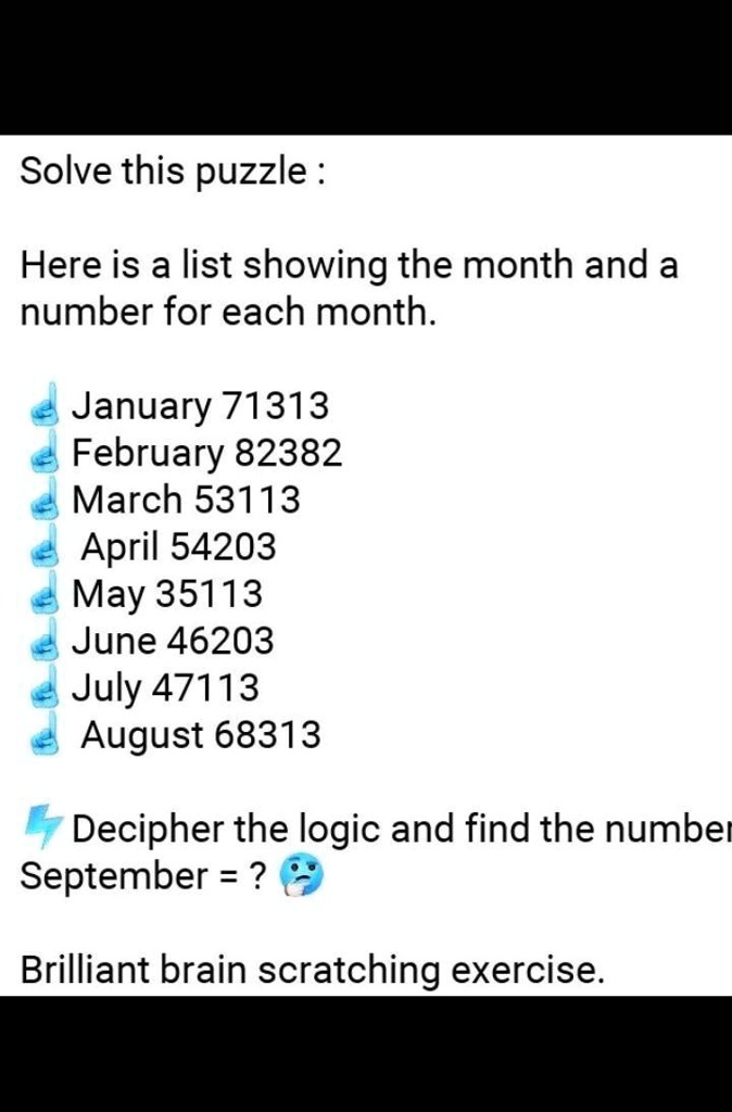 solve this puzzle how to find solve this puzzle here is a list showing ...