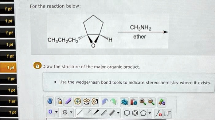 SOLVED: Draw the structure of the major organic product. For the ...