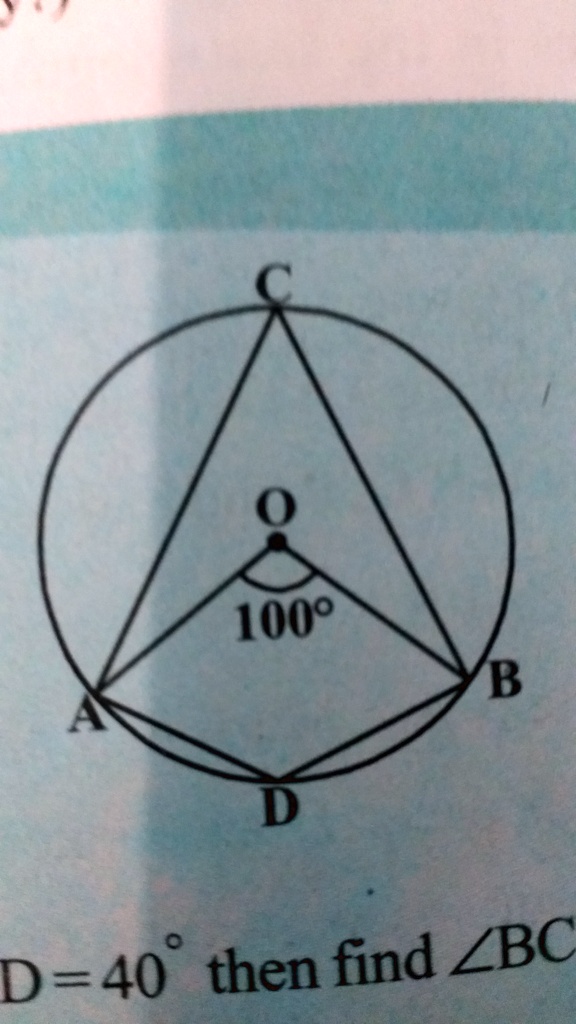 VIDEO solution: In the figure, O is the centre of the circle. Angle AOB ...