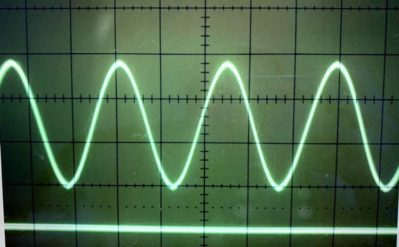 'How many complete wavelengths are shown in this image? Do not count ...