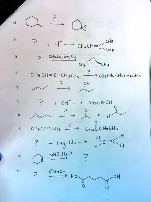 SOLVED: Fill in the blanks. Include stereochemistry. CH3CHCCHAI2, 2n Cu ...