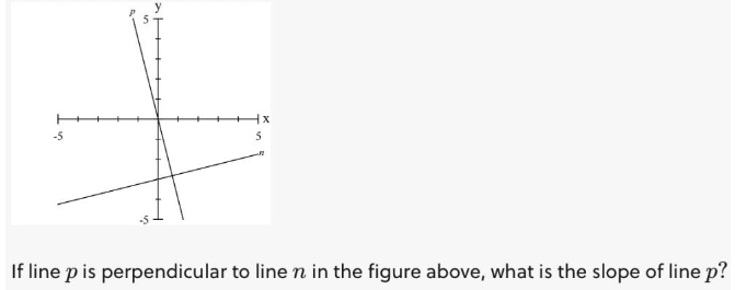 If line p is perpendicular to line n in the figure above, what is the ...