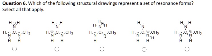 Please see image. Question 6. Which of the following structural ...