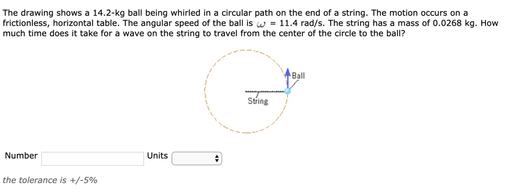 [GET ANSWER] the drawing shows a 142 kg ball being whirled in a ...