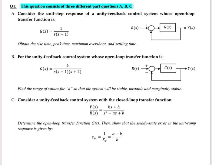 [GET ANSWER] Q1: [This question consists of three different part questions A, B, C] A. Consider ...