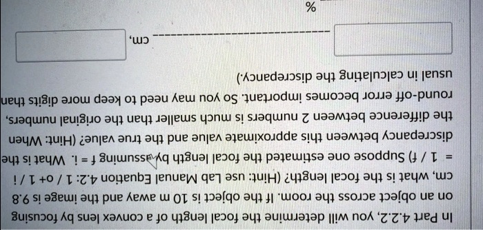 [GET ANSWER] cm usual in calculating the discrepancy to keep more ...