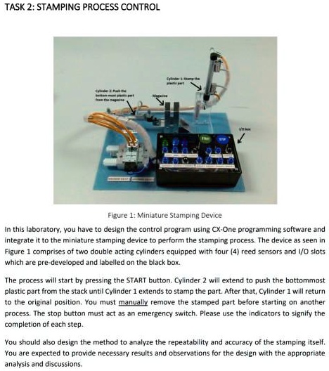 SOLVED: The ladder diagram, i/o table, flow chart and the discussion ...