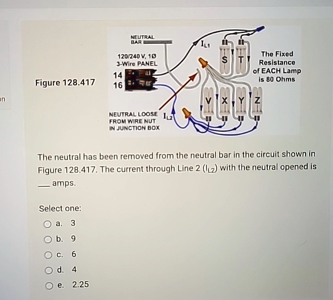 Figure 128.417 NEUTRAL BAR 120/240 V, 10 3-Wire...