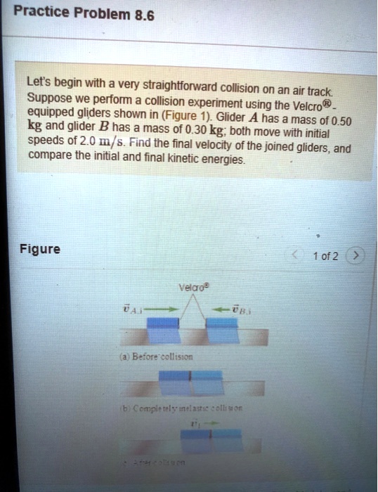SOLVED: Practice Problem 8.6 Let's begin with a very straightforward ...