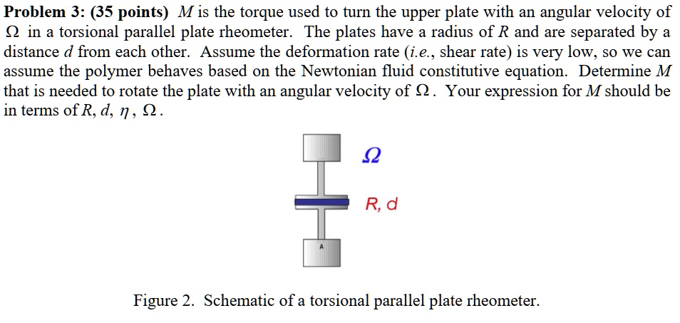 SOLVED: Problem 3: (35 points) M is the torque used to turn the upper ...