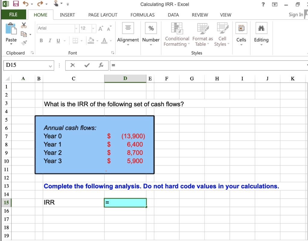 Please answer with calculations for Excel, thank you. xR Cv Calculating ...