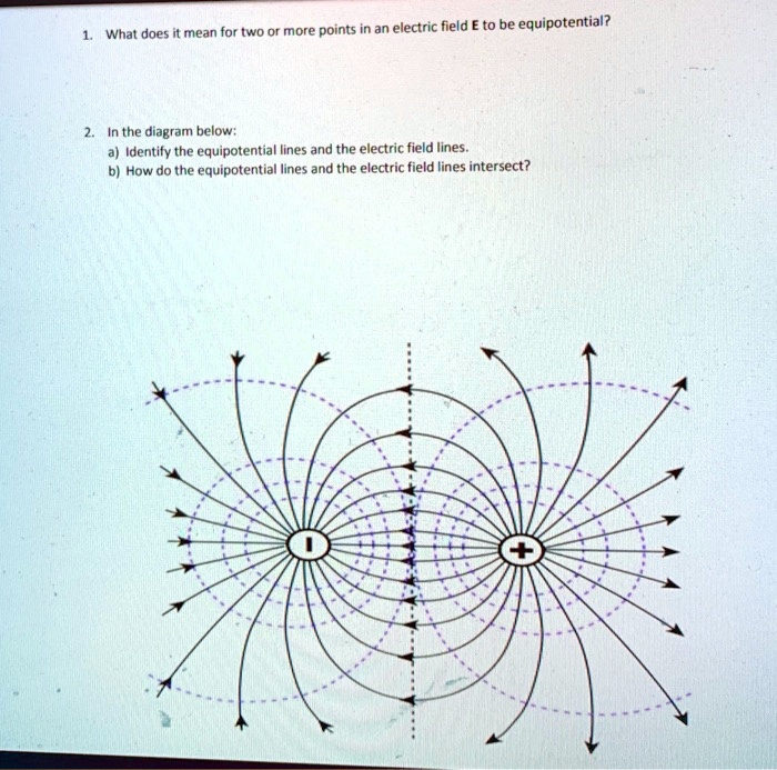 SOLVED: mean for two or more points in an electric field to be ...