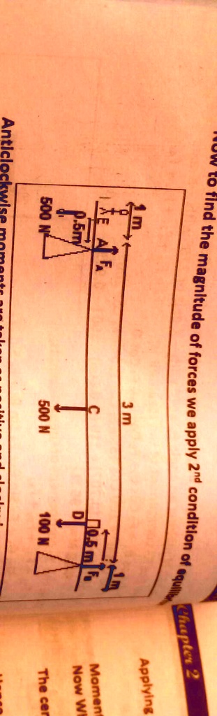 SOLVED: 'identify the clockwise torque and anticlockwise torque(also ...