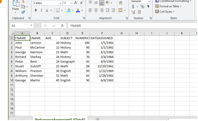 Video Solution Using Python Add A Line To The Performance Assessment55datafilecsv File 5724