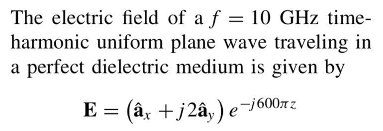 1 wave impedance of the medium in ohms 2 vector magnetic field of the ...