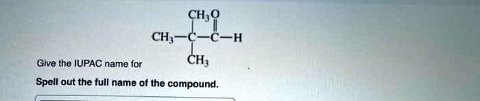 SOLVED: CH3CH2CH2CH3