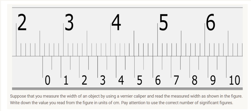 SOLVED: Suppose that you measure the width of an object by using a ...
