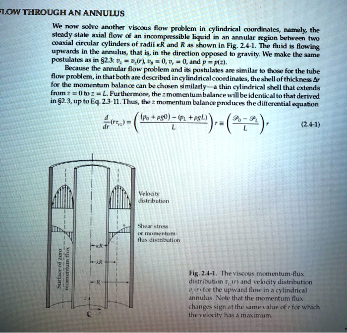 apply differentiation equation of change approach to solve the laminar ...