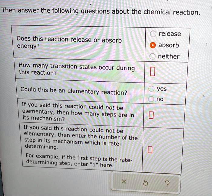 [GET ANSWER] then answer the following questions about the chemical ...