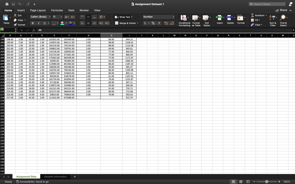 Solved Texts Refer To The Dataset Assignment Dataset 1 Located Under The Module Assignment