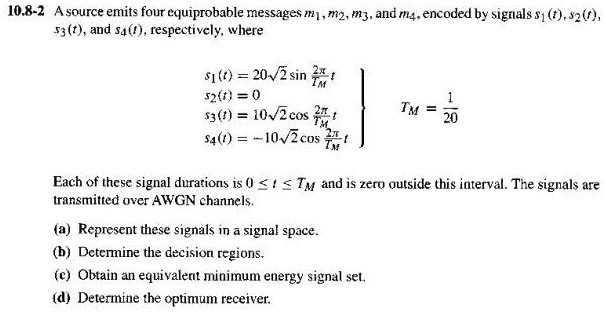 Video Solution 108 2a Source Emits Four Equiprobable Messages M2 M3 And M4 Encoded By