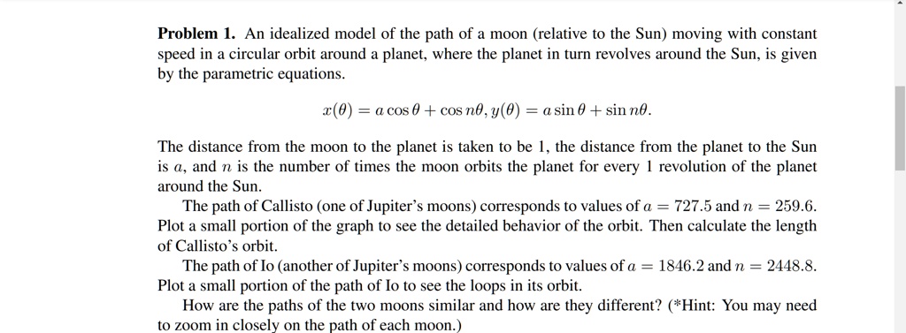 SOLVED: Texts: Can I get the solution with the Desmos graph please!! Problem 1: An idealized ...