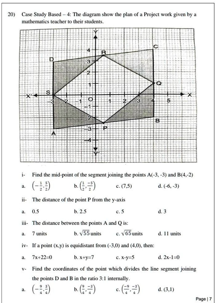 SOLVED: 'plz plz help... not spam.. 20) Case Study Based 4: The diagram show the plan of a ...
