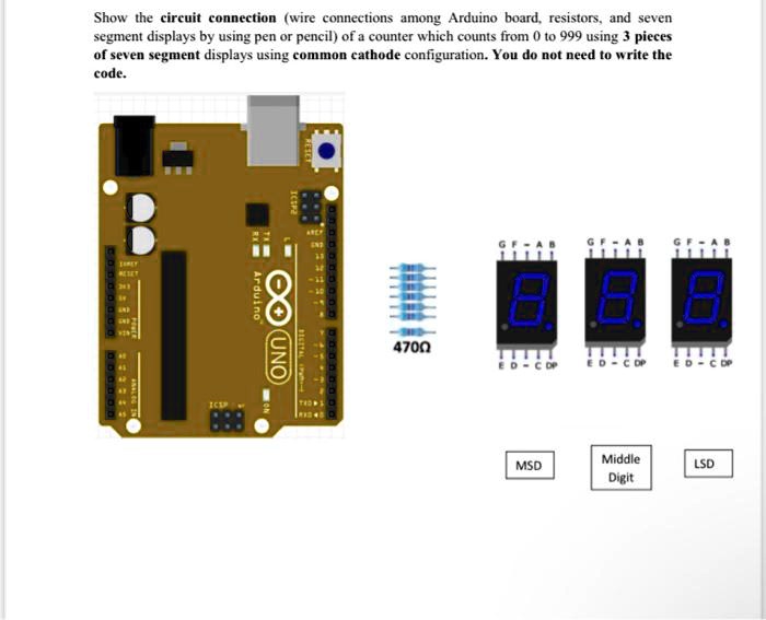 SOLVED: can you please help Show the circuit connection (wire ...