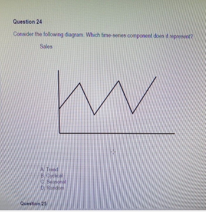 SOLVED: Question 24 Consider the following diagram. Which time-series ... SOLVED: Question 24 Consider the following diagram. Which time-series ...
