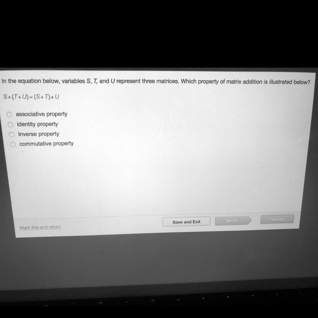 SOLVED: 'Which is the answer!!!! ASAP!!!!! In the equation below ...
