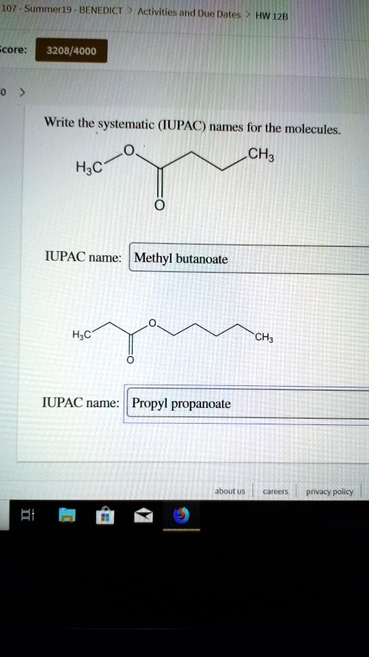 SOLVED:107 Summer19 BENEDICT Activities and Duc Dates HW L2B core: 3208 ...