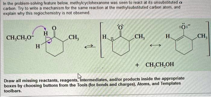SOLVED: In the problem-solving feature below, methylcyclohexanone was ...