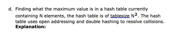 SOLVED: Describe the most time-efficient way to implement the ... SOLVED: Describe the most time-efficient way to implement the ...