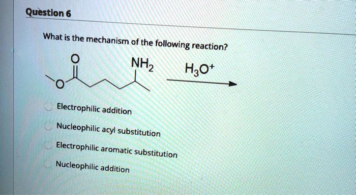 SOLVED: What is the mechanism of the following reaction? NH2 + H2O2 ...