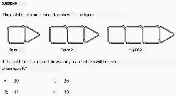 SOLVED: The matchsticks are arranged as shown in the figure. Figure ...