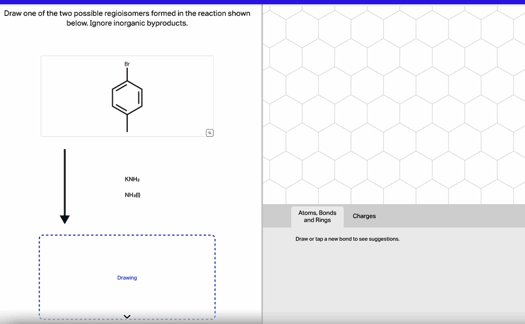 Draw one of the two possible regioisomers formed in the reaction shown ...