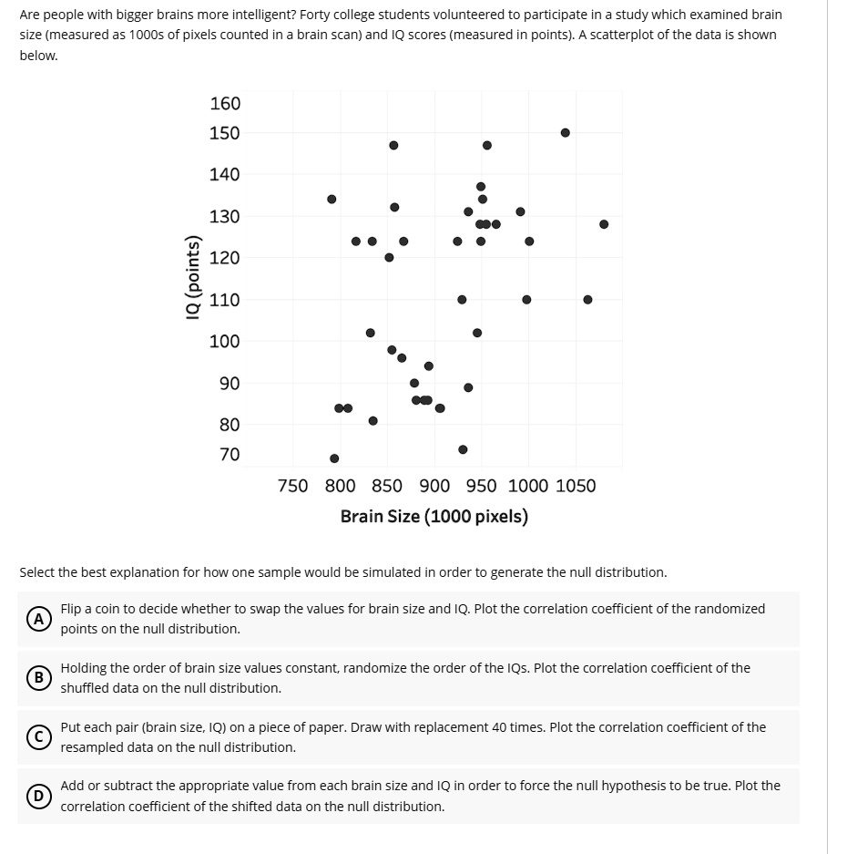 are people with bigger brains more intelligent forty college students ...
