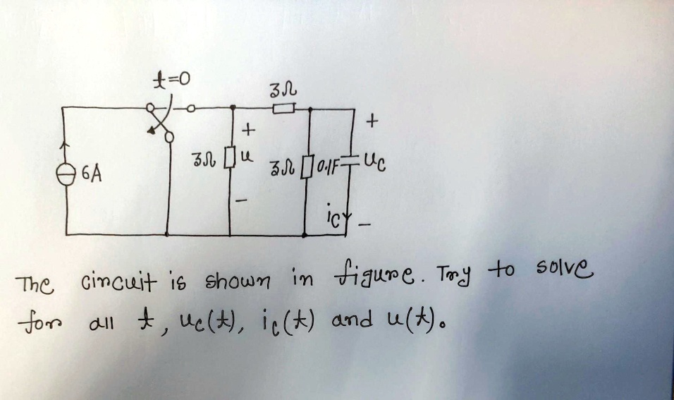 SOLVED: The circuit is shown in Figure 2. To solve it, we need to ...