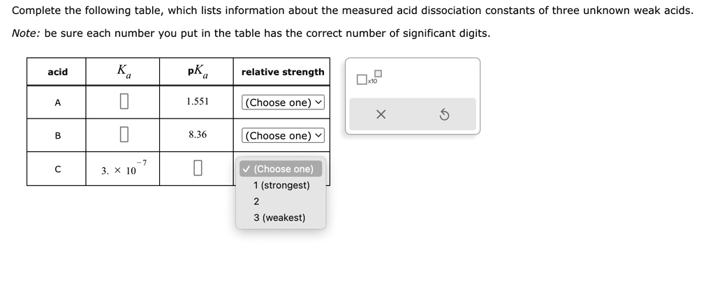 SOLVED: Please do not round and include at least 2 decimal places so I ...