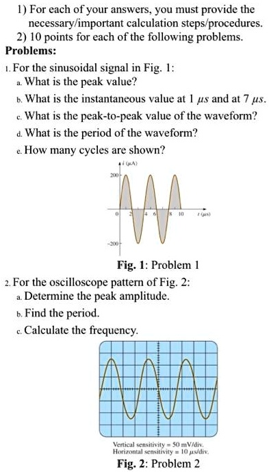 SOLVED: Texts: 1. For each of your answers, you must provide the necessary/important calculation ...