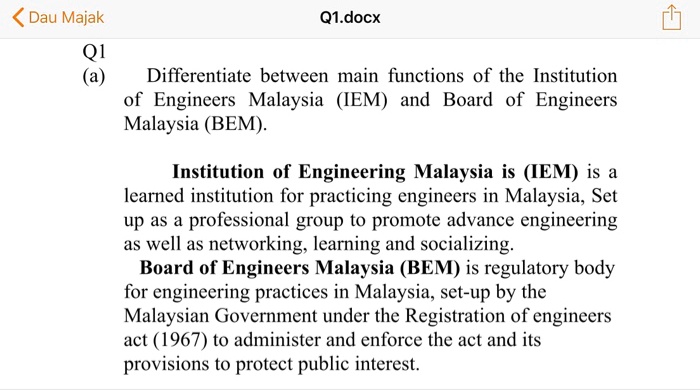 Dau Majak Q1.docx Q1 (a) Differentiate between main functions of the ...