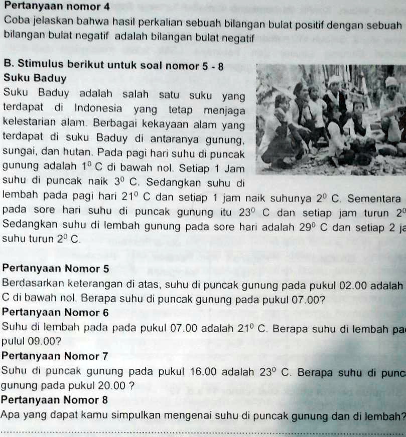 SOLVED: Pertanyaan Nomor 5Berdasarkan keterangan di atas, suhu di ...