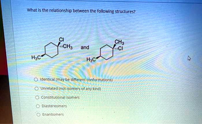 SOLVED: What is the relationship between the following structures? CI "CH3 and CH3 TiCl H3C ...